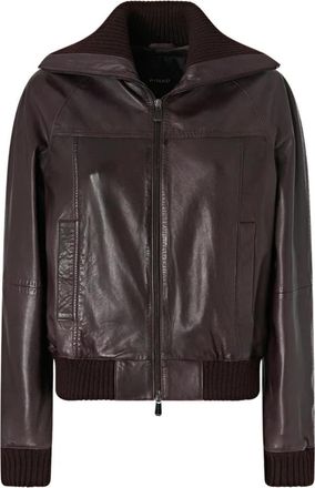 Pinko Bluma Bomber Jacket - - Jackets - Damen - Braun - L
