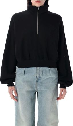 Éterne Damen, Sweatshirts & Hoodies, Schwarzk, SGröße