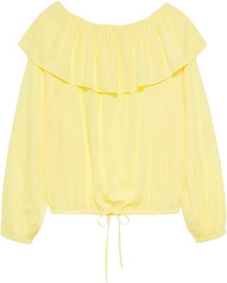 Alchemist Femme, Blouses et Chemises, Jaune, Taille: 44 FR Top Pomme