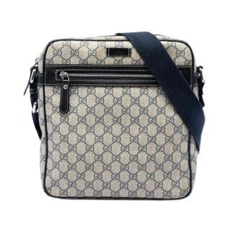 Gucci Sac bandouli&egrave;re vintage Pre-owned - Femme - Pre-owned - Bleu - Taille: ONE Size