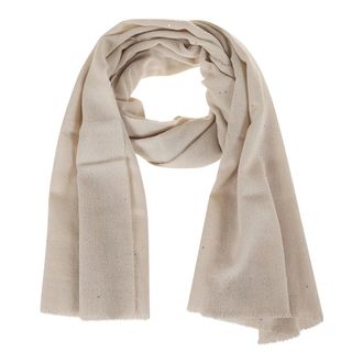 PESERICO Stola Paillettes - Femme - Accessoires - Beige - Taille: ONE Size