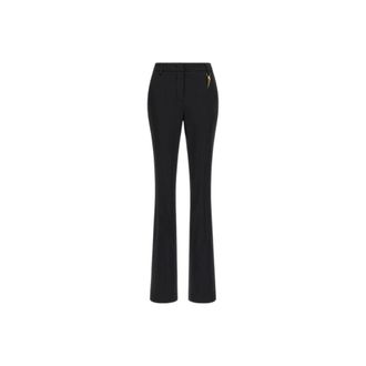 Roberto Cavalli Schwarze Hose mit Fang-Detail Weiblich - - Trousers - Damen - Schwarzk - L