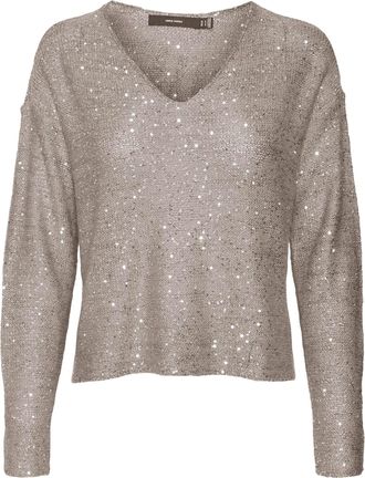 Vero Moda VMLEILANI New LS V-Neck Pullover
