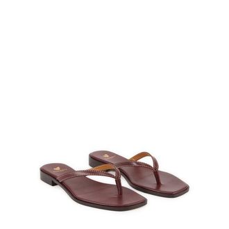 Bobbies Sandales tongs Sol en cuir