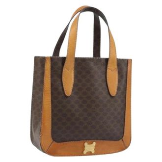 Celine Pre-owned Vintage Macadam Handtasche - - Pre-owned - Damen - Braun - ONE SIZE