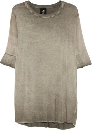 Thom Krom Homme, Tops, Vert, Taille: M T-shirt Oversize