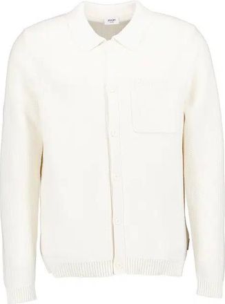 Joop Herren Pullover weiß unifarben