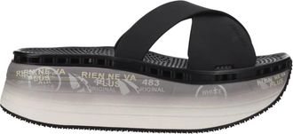 Premiata Femme, Chaussures, Noir, Taille: 37 EU Sandales Moura 7457