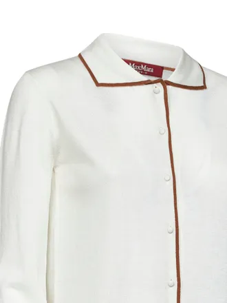 Max Mara MSTTARGA Cardigan - White