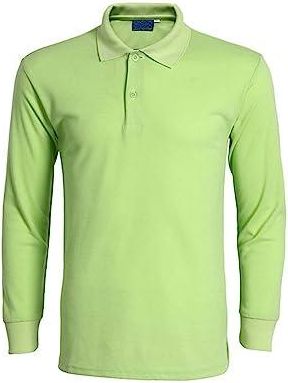 Generic Polo &agrave; manches longues pour homme, style d&eacute;contract&eacute;, d&eacute;contract&eacute;, d&eacute;contract&eacute;, d&eacute;contract&eacute;, d&eacute;contract&eacute;, d&eacute;contract&eacute;, sportif, t-shirt basique pour t