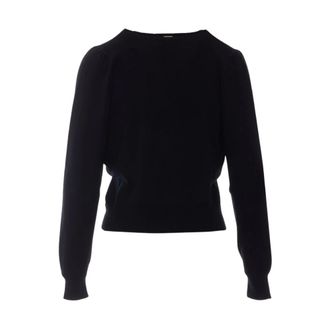 Twinset Pullover mit V-Ausschnitt - - Knitwear - Damen - Schwarzk - M