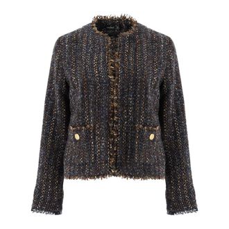 van Laack Stilvolle Jacke f&uuml;r M&auml;nner - - Jackets - Damen - Mehrfarbig - XS