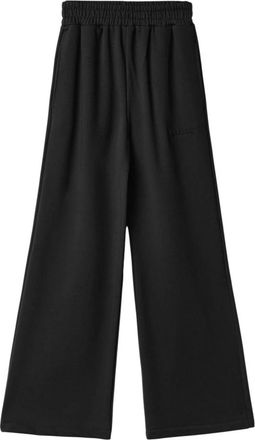 Ga&euml;lle Paris Femme, Pantalons, Noir, Taille: 40 FR Pantalone In Felpa Straight