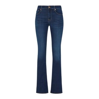 7 For All Mankind Bootcut Jeans - - Jeans - Damen - Blau - W30