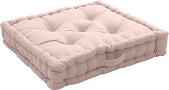 Enjoy Home 2007VRCS050050 Bodenpolster mit Baumwollgriff Old Rose 50 x 50 cm