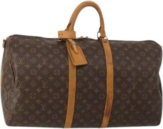 Louis Vuitton Pre-owned Keepall Bandouli&egrave;re 50 - Femme - Pre-owned - Brun - Taille: ONE Size