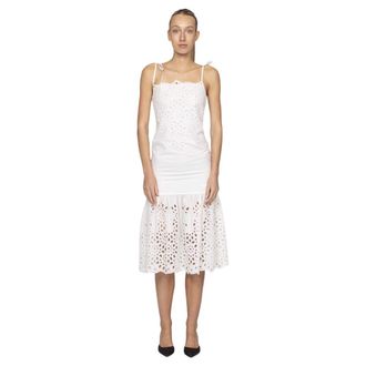 Moschino Damen, Kleider, Wei&szlig;, MGr&ouml;&szlig;e