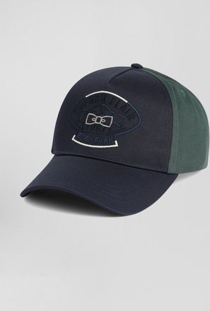 Eden Park Casquette Bicolore En Coton Vert