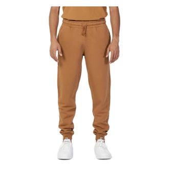Fila Braune Baumwollhose mit Schn&uuml;rsenkeln - - Trousers - Herren - Braun - XL