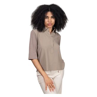 Seventy Femme, Tops, Gris, Taille: 38 FR Polo