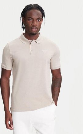 Guess Poloshirt Z5YP02 K9WF1 Beige Regular Fit