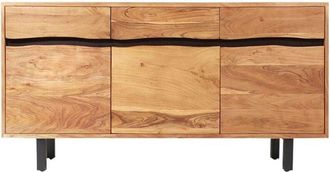 Made In Meubles Made In Meubles - Buffet en bois dacacia et métal Mahé