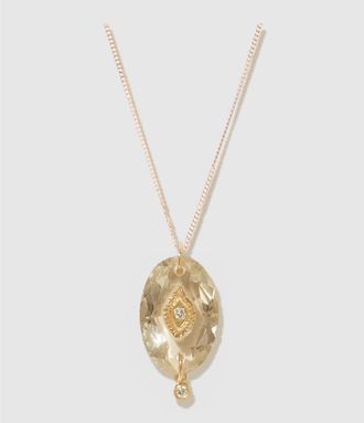 Pascale Monvoisin Collier Souad Améthyste Vert