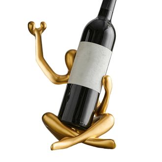 Generic Unabh&auml;ngiges Weinregal: hohles Harz-Display, Flaschenhalter, Weinhalter auf der Arbeitsplatte, dekoratives Barzubeh&ouml;r | hohler Harzhalter f&uuml;r die Verw