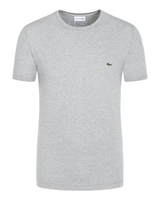 Lacoste T-Shirt aus Pima-Baumwolle mit Logo-Aufn&auml;her in