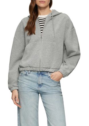 s.Oliver Scuba-Sweatjacke aus Modalmix im Relaxed Fit