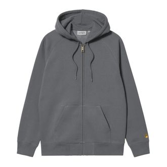 Carhartt Work in Progress Hooded Chase Sweatshirt - - Sweatshirts & Hoodies - Herren - Blau - L