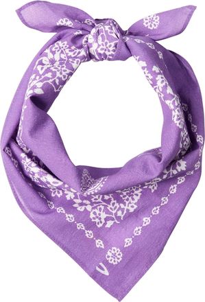 Camel Active Damen Bandana aus reiner Baumwolle Lila-Weiß, womenswear-OS