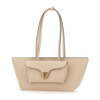 Coccinelle Femme, Sacs, Beige, Taille: ONE Size Double Beat Medium
