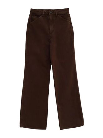 Christophe Lemaire Schlagjeans - Braun
