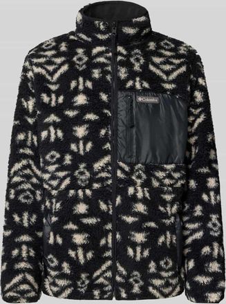 Columbia Regular Fit Jacke in Teddy-Optik mit Brusttasche