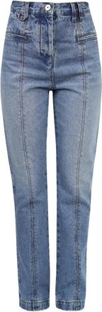 Jacquemus Femme, Jeans, Bleu, Taille: W29 The straight de-N&icirc;mes Jeans