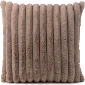 G&ouml;zze Breitcord Kissenh&uuml;lle Vito 50 x 50 cm Taupe