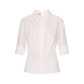 Marni Damen, Blusen & Hemden, Wei&szlig;, MGr&ouml;&szlig;e