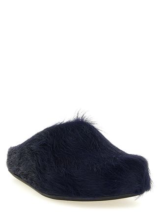 Marni Fussbett Slipper - Midnight blue