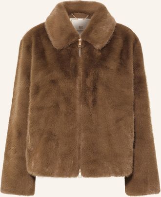 Mabrun Mabrun Kunstfell-Jacke Freya beige