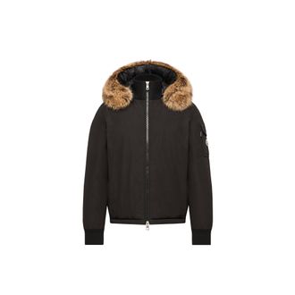 Moncler Moncler Drelisca Hooded Down Parka Jacket, Men, Black, Size: 0