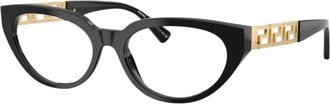 Versace Femme, Accessoires, Noir, Taille: 54 MM Ve3383 GB1 Lunettes