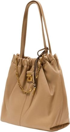 Marc Jacobs Womens The Tote - Marc Jacobs Leather Brown Lambskin Bags Totes-Shopping-Bags