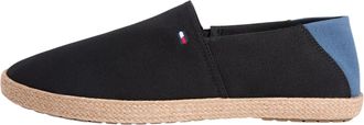 Tommy Hilfiger Herren Core Hilfiger Textile Fm0fm05792 Espadrilles, Black (Black), 43 EU