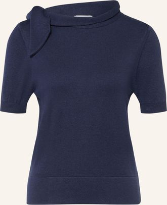 More & More More & More Strickshirt Mit Schluppe blau