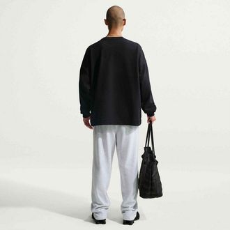 Nike Sweatshirt Nike Sportswear Club Mens French Terry Oversized Crew mit Rundhalsausschnitt, Langarm, aus schwerem French Terry