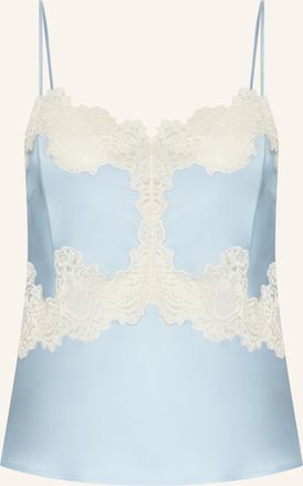 Sandro Sandro Satintop Mit Spitze blau