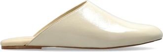 A.P.C. A.p.c., Femme, Chaussures, Beige, Taille: 38 EU Slides en cuir