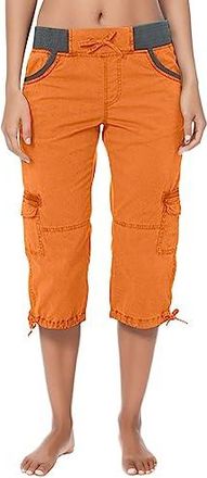 Generic Short Noir Jean Taille Haute Blanc Ventre VTT sous Vintage Collant Smartphone &Eacute;vas&eacute; Ensemble Pale Ceinture Normale Curvy Renforce Loose Combishort Zip