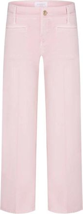 Cambio Femme, Pantalons, Rose, Taille: 36 FR Wide Pantalons